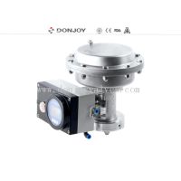 Quality Stainless Steel High pressure 20bar Diaphragm Pneumatic actuator With intelligent valve Positioner Operation for sale