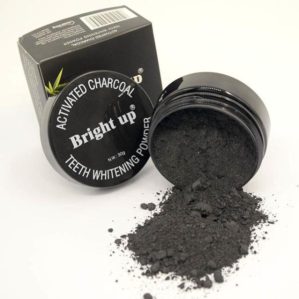 Quality Black activated charcoal Teeth Whitening Powder Private Label ISO for sale