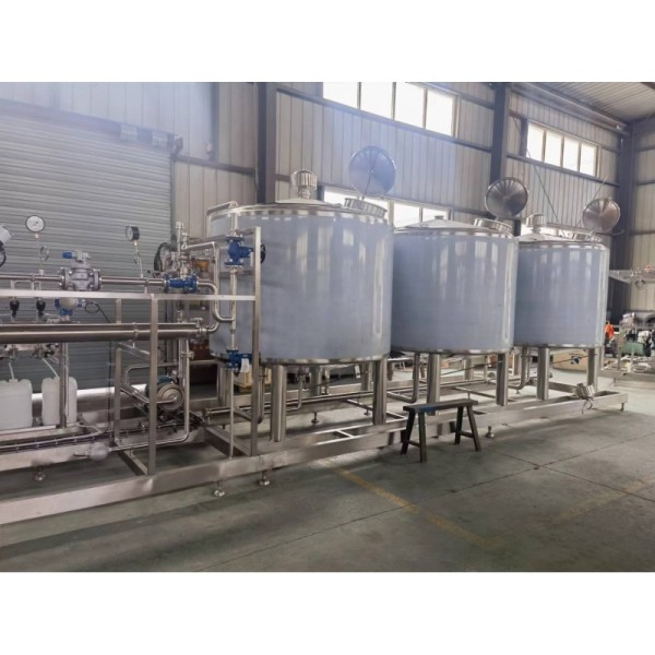 Quality Highly Effective CIP Plant for Milk Processing Machines Beverage Clean for sale