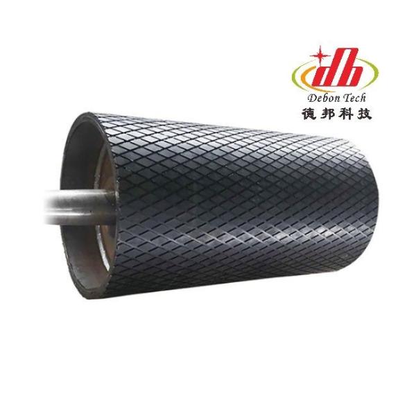 Quality Herringbone Conveyor Pulley Lagging Natural Rubber Pulley Lagging Material for sale