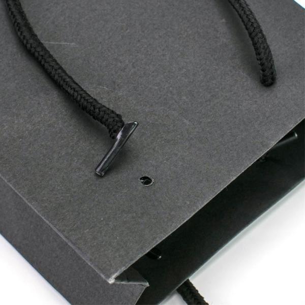 Quality Personalized Printed Cardboard Bags With Handles , Black Paper Carrier Bags for sale