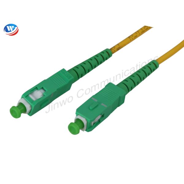 Quality G657A Fiber Optic Patch Cord 2mm LSZH SC APC To SC APC for sale