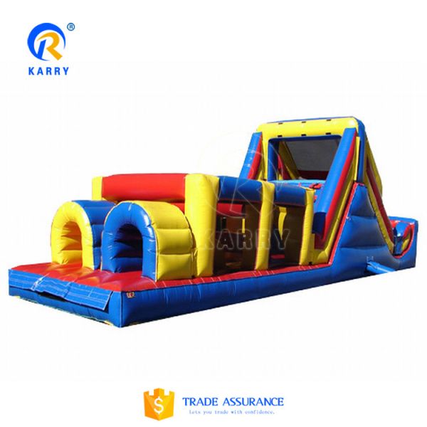 Quality Karry-ZA Hire Wipeout Obstacle Inflatable Kids Obstacle Course for sale
