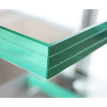 Quality GB15763.2-2005 Standard 12.76 mm Laminated Float Glass with Flat Polished Edge for sale