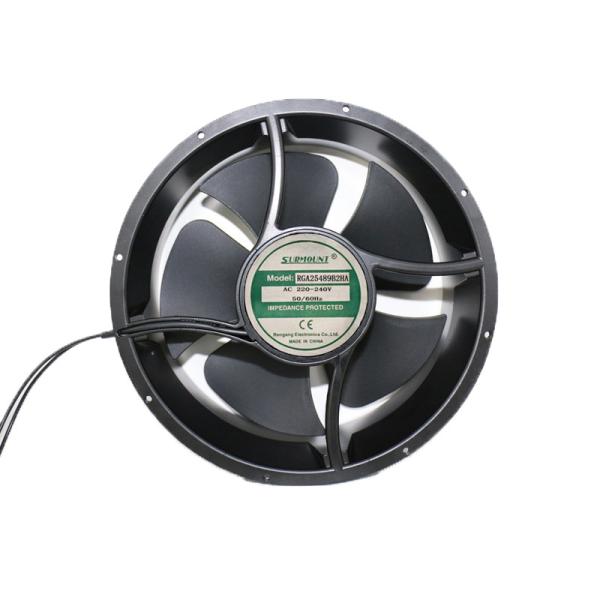 Quality 110V 250mm CPU Cooler Fan Round Shape Noise Reduction Durable for sale