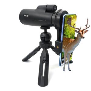 Quality Compact Mobile Phone Monocular Telescope 12x55 Waterproof For Adults for sale