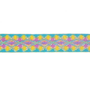 Quality 20KJ29 Colorful Braiding 4cm Cotton Lace Trim for sale