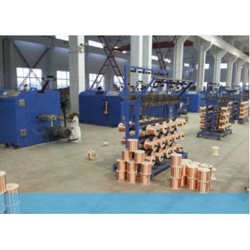 Quality PLC Control Automatic 7500W Double Twist Bunching Machine For Wire for sale