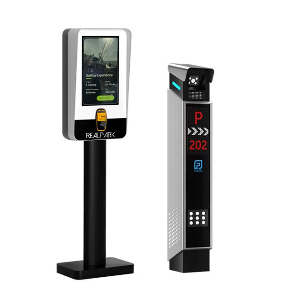 Quality 21.5inch Touchscreen ANPR Payment LPR System Parking Garage Kiosk for sale