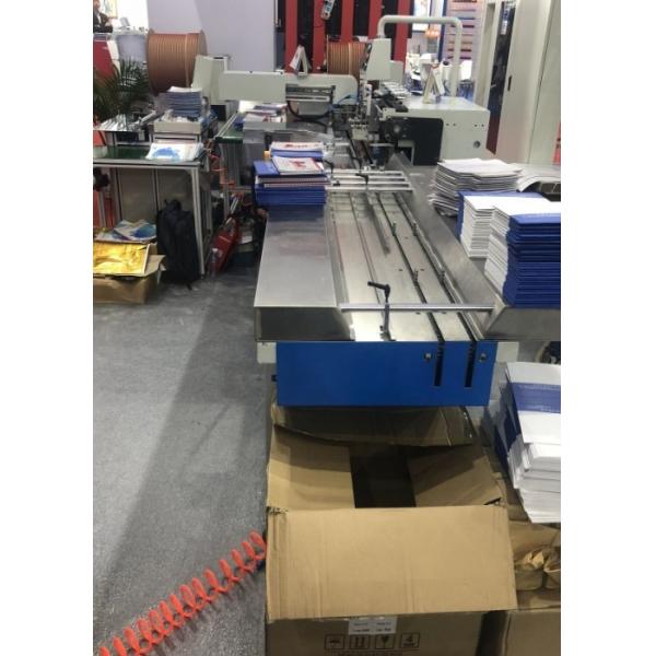 Quality Easy Operate Automatic Punch And Spiral Binding Machine For Double Loop Wire for sale