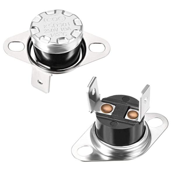 Quality 4.8mm Bimetal Thermal Protection Switch / Adjustable Thermostat Switch 250V for sale