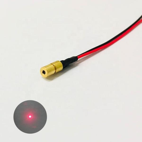 Quality Home 650nm Brass Laser Diode Module 5mw 10mW 20mW 50mW with Reverse Voltage for sale