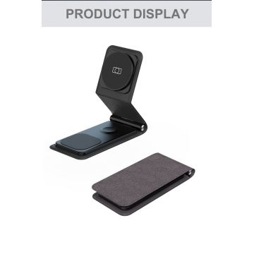 Quality Fast Charging Folding Wireless Charger For IPhone Airpods AppleWatch Fast for sale