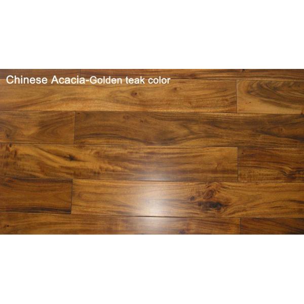 Quality Handscraped Small(short) Leaf Acacia Multi-layers engineered wood flooring for sale