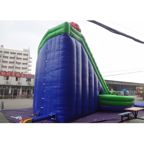 Quality Waterproof PVC Huge Commercial Inflatable Slide With Forest Theme Park for sale