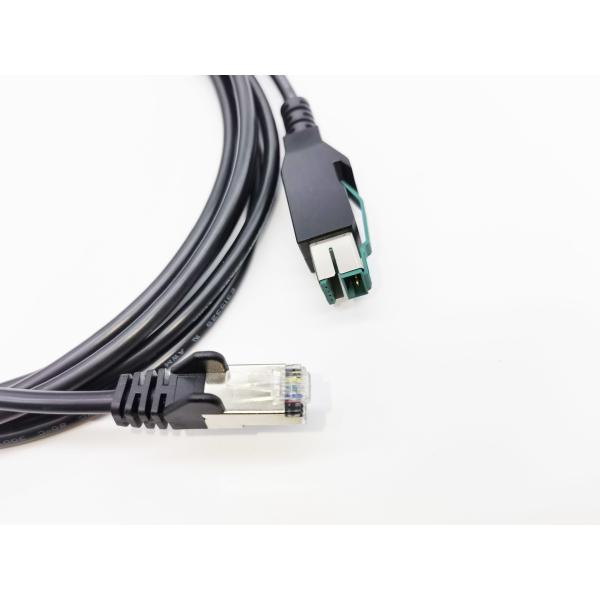 Quality 1m 1.5m 12V 24V PoweredUSB Cable Male To RJ45 For Computer Tablet for sale