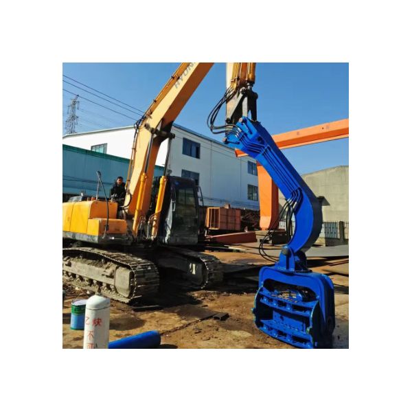 Quality 265 Kn Force High Accuracy Hydraulic Pile Driver , 32 Mpa Sheet Pile Driving Equipment for sale