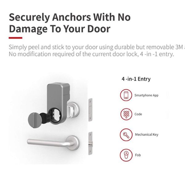Quality 95% Door Compatibility Vintage Handle Smart Lock with Bluetooth and Digital for sale