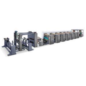 Quality Automatic high speed Flexo Printing Machine 6 colors for sale