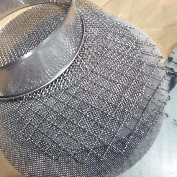 Quality Precision Mining Sieves Stainless 30cm 25cm Ss Sieve Mesh Alkali Resistance for sale