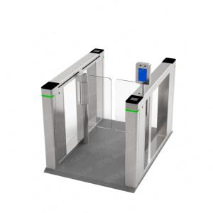 Quality Facial Recognition Swing Turnstiles Door Alarm Function Hot-sale Speed Gates for sale