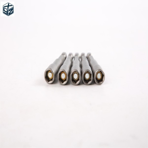 Quality 7mm*65mm*5PC Strong Magnetic Nut Driver Set with Clear Marks CRV Material for sale