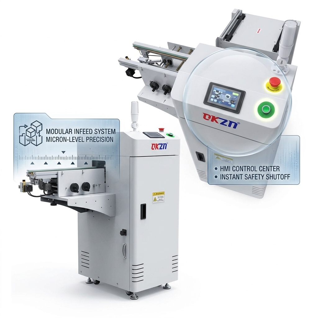 Quality L Type SMT PCB Unloader Featuring Rear Magazine Exit Ideal for SMT Production for sale