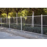 Quality Mobile Portable Iron Security Canada Temporary Fence Metal Plate for sale