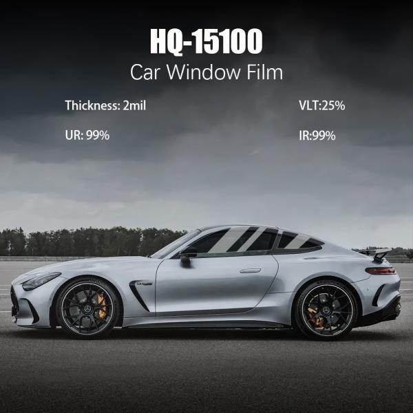 Quality IR 99% HQ-15100 Car Sticker Film Customized with 3% VLT for sale