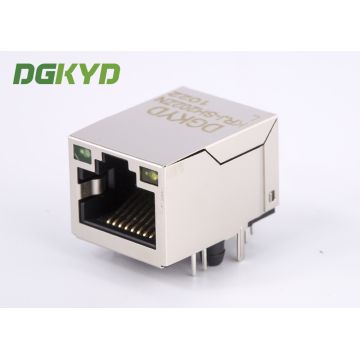 Quality 10 PIN RJ45 With Integrated Magnetics Gigabit Cat 6 RJ45 Connector for sale