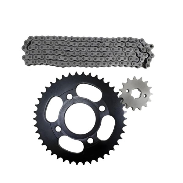 Quality High Quality Motorcycle Drive Chain Sprocket Set for ITALIKA RT180 FT180 FT200 for sale