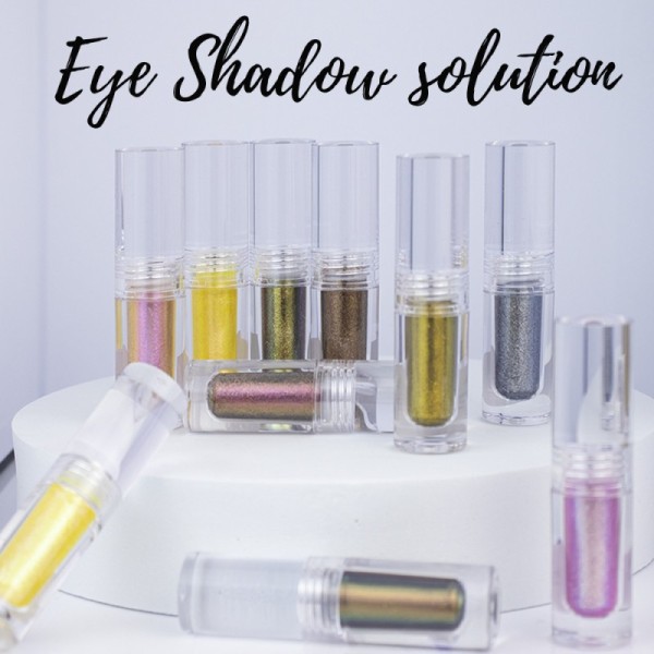 Quality Super Shine Glitter Liquid Eye Shadow , Duochrome Shimmer Liquid Eyeshadow for sale