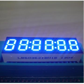Quality Long Lifetime Digital Clock Display Pure Green 0.36" 6 Digit For Instrument for sale