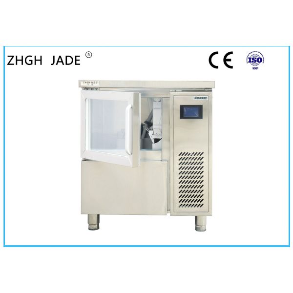 Quality Blue Light Inside Commercial Bar Ice Maker 90Kgs Daily Output 220V 50Hz for sale