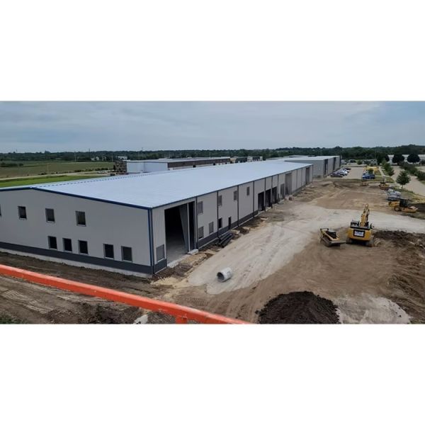 Quality Prefabricated Metal Industrial Design Steel Structure Workshop for University Schools for sale