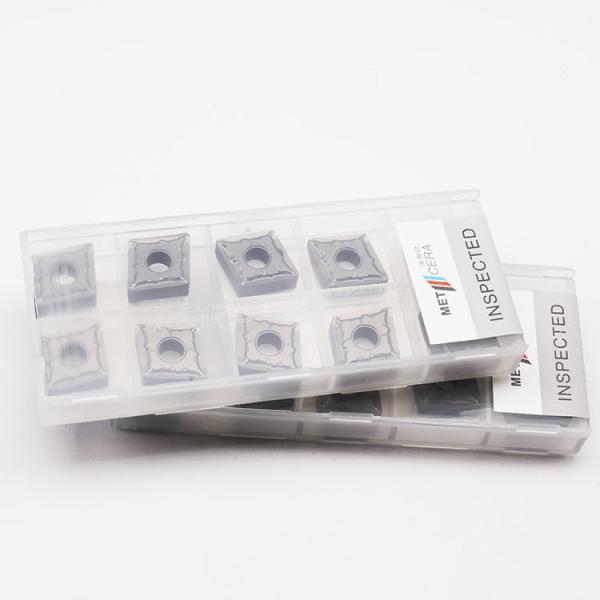 Quality High Strength TiCN Based Cermet Turning Inserts CNMG120408-MS1 with HRA92.5 for sale