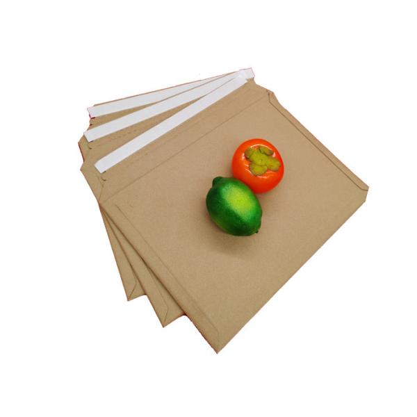 Quality Biodegradable 6x6 Inch Rigid Mailer Envelopes With Easy Tear Lips for sale