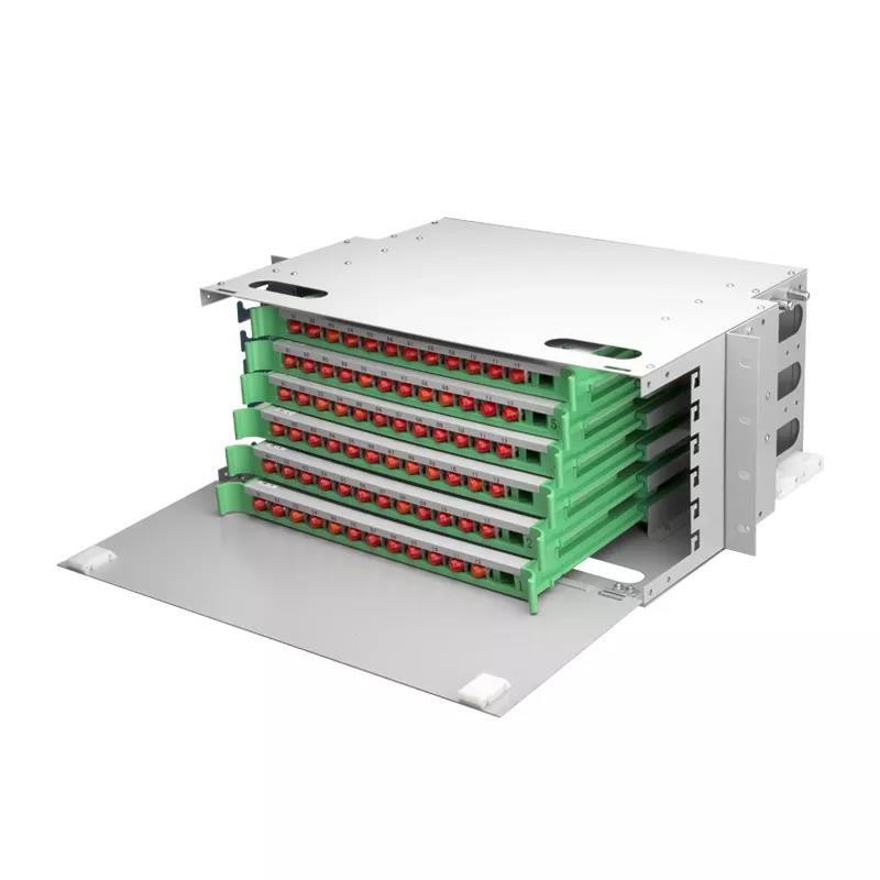 Quality FTTH CATV ODF Patch Panel 19 Inch FC 19 Inch FC Optic Distribution Frames for sale