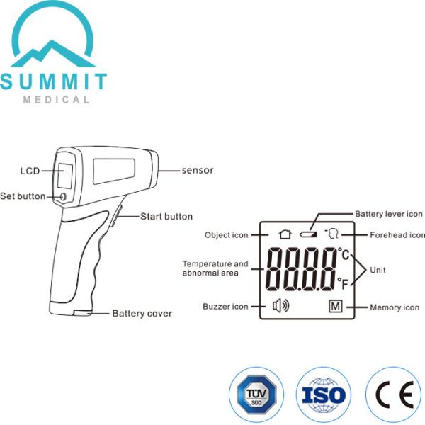 Quality CE Non Contact Infrared Thermometers for sale