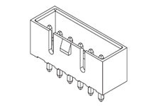 Quality 3.96mm Pitch Header Molex Wire To Wire Connectors , Small Molex Connector 2 Circuits for sale