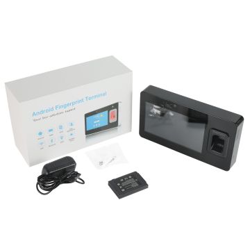 Quality Android fingerprint RFID card Biometric Time Attendance System Terminal with for sale