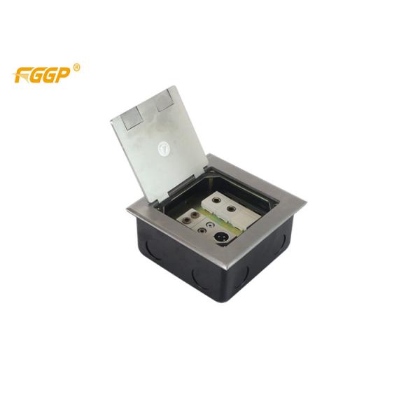 Quality Waterproof Electrical Raised Floor Box Systems Under Floor Flush Outlet Box For Supermarket for sale