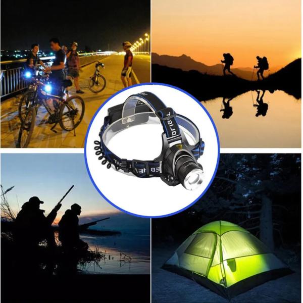 Quality 300 Lumens Brightness Waterproof IPX4 Adjustable Angle LED Headlamp Flashlight for sale