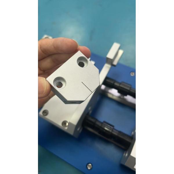 Quality Automatic Plastic Sample Double V Notch Cutting Equipment for plastic cut for sale