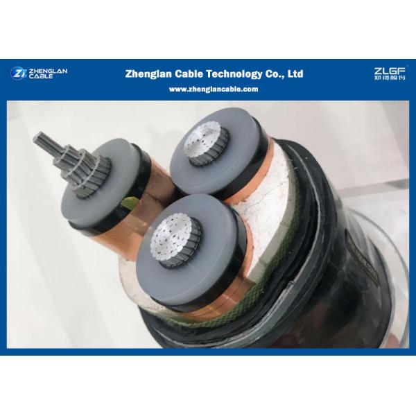 Quality 3C Aluminum Conductor XLPE Medium Voltage Cables , 8.7/15kV Armoured Cable （CU/XLPE/LSZH/STA/NYBY/N2XBY） for sale