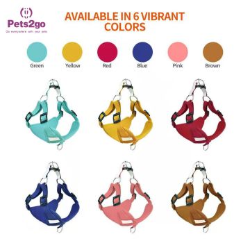 Quality Soft Handles 200g Suede Pet Reflective Chest Strap for sale