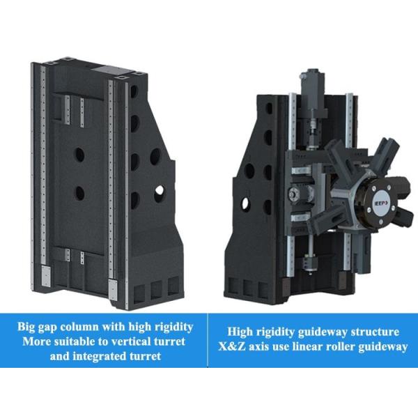 Quality High Cost Performance T6 CNC Machining Lathe Metal Turning Center SMTCL Vertical for sale