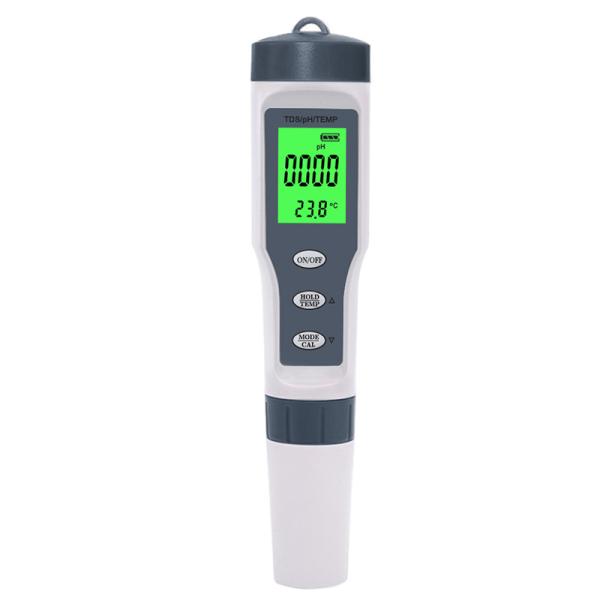 Quality 3 - In - 1 Water Quality Tester TDS/pH/Temp Meter With Auto Calibration for sale