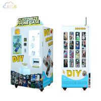 Quality Convenient Metal/Plastic Phone Case Printing Vending Machine for Huawei Cash for sale