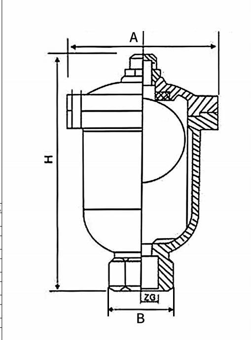 304 Exhaust Valve with Female Thread